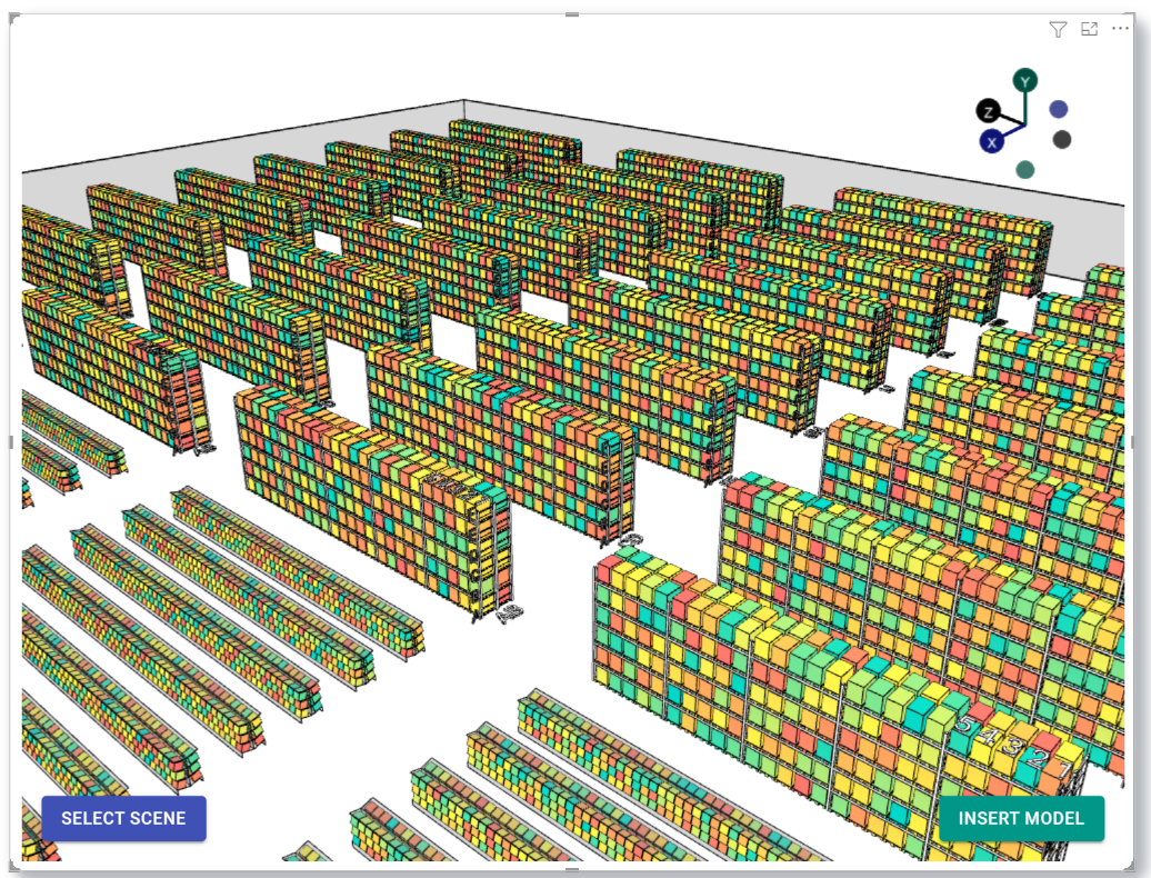 3dbi viewer with conditional color applied | KG-dev | INFORMAXYZ